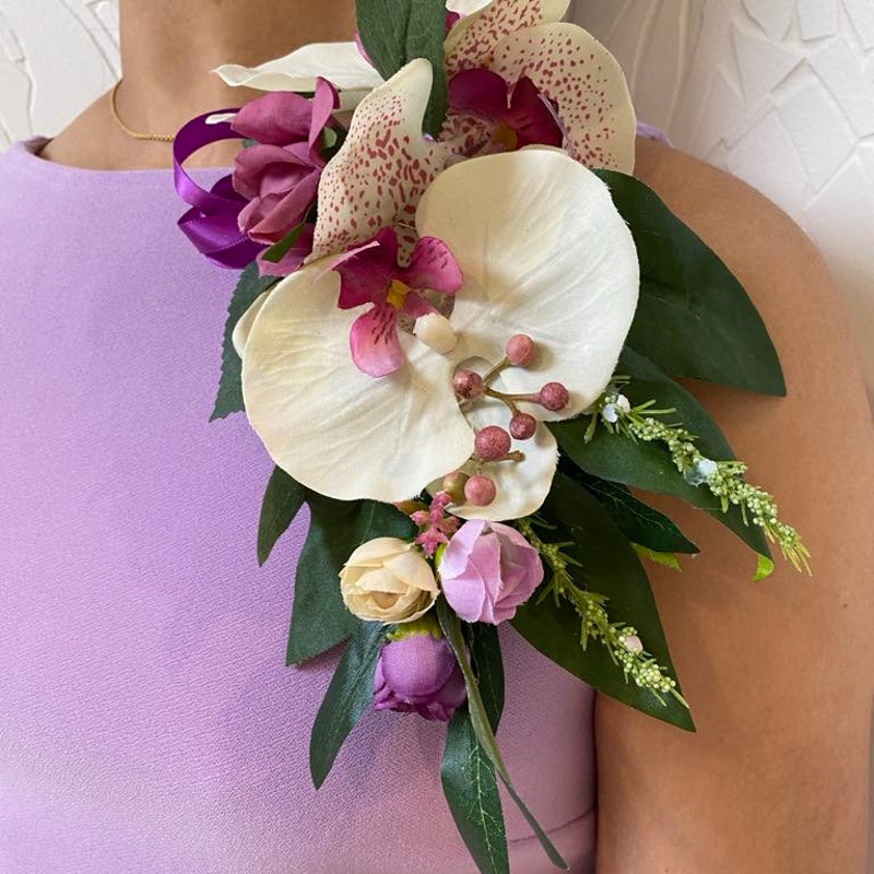 Orchid Lapel Pin - Etsy