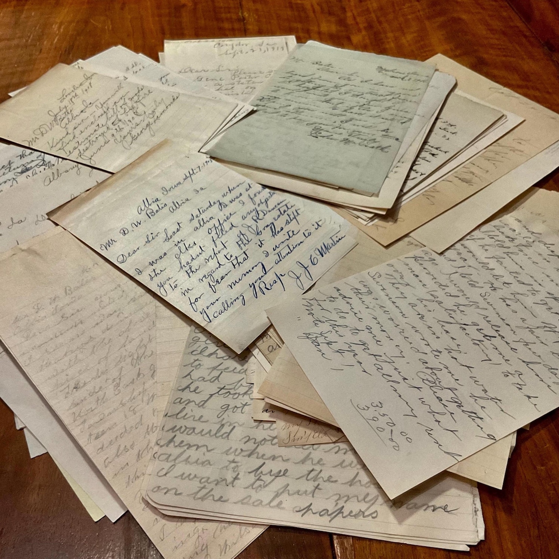 Antique Ephemera Lot, 1900s Paper Documents, Letterhead, Graphics, 50 ...