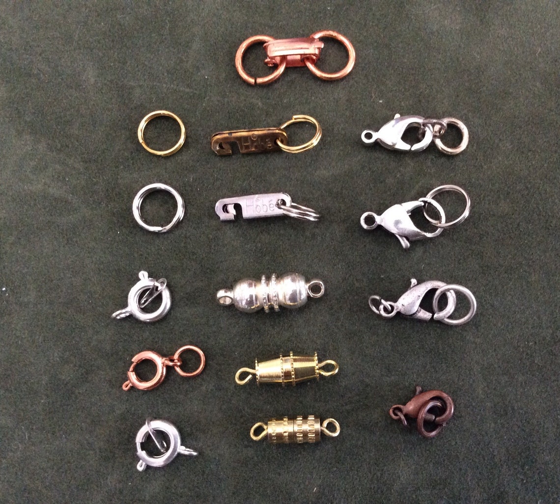 Huge 48 Piece Clasp Lot NOS Vintage-new Clasp Lot Beaders | Etsy