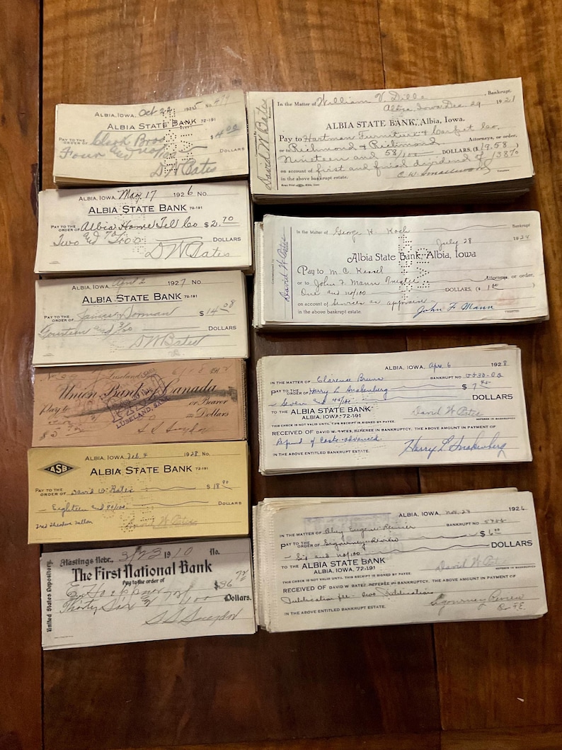 Antique Ephemera Lot, 1900s Paper Documents, Letterhead, Graphics, 50 ...