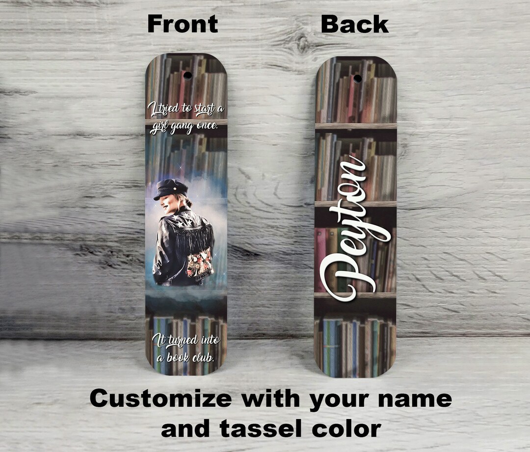 Bookmark My Girl Gang Turned Into a Book Club sublimated - Etsy