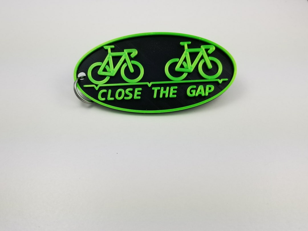Close the Gap Keychain - Etsy