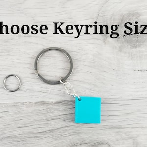 Tiny Book Keychain (3D Printed) - Etsy