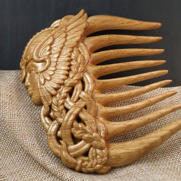 Celtic Hair Comb - Etsy