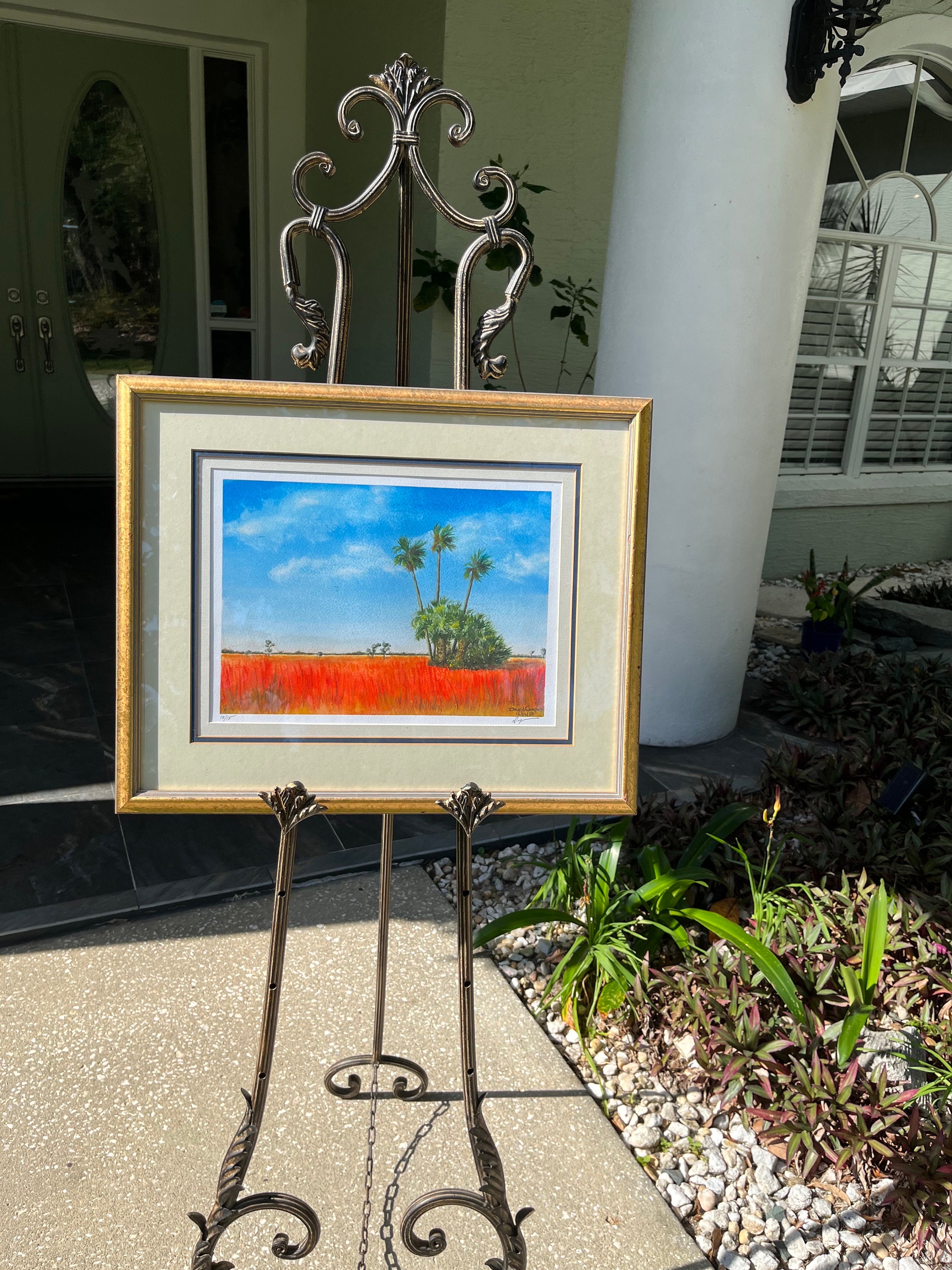 Sawgrass Prairie, Everglades. Watercolor Painting. - Etsy
