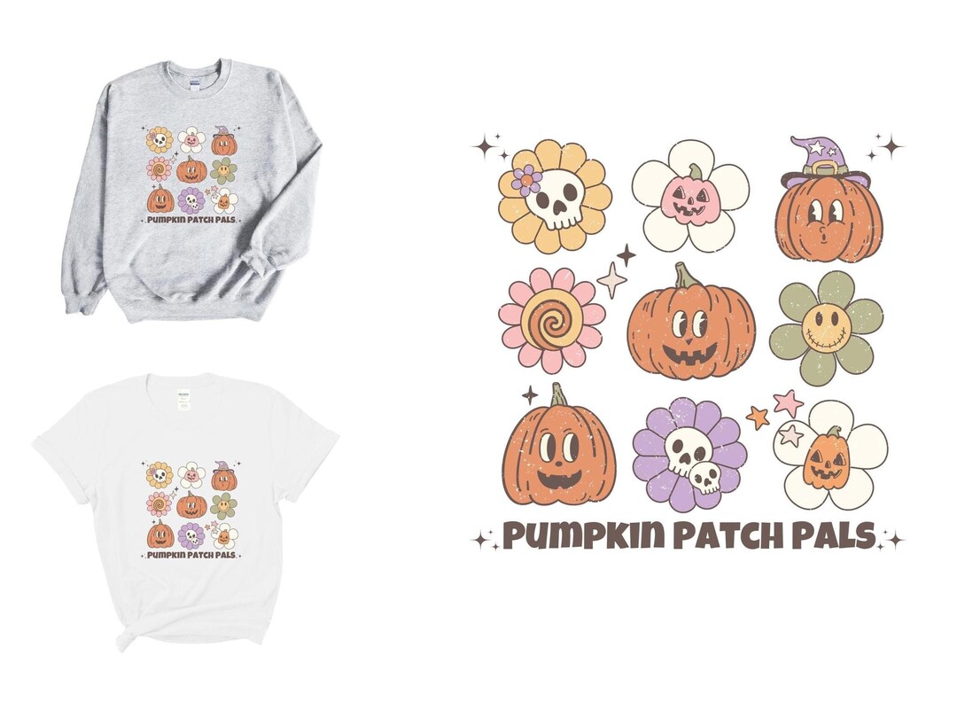 Retro Halloween Png, Fall Png, Pumpkin Patch Png, Cute & Funny ...
