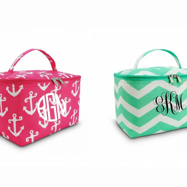Custom Cosmetic Bags Wholesale Monogrammed Makeup Case Monogrammed ...