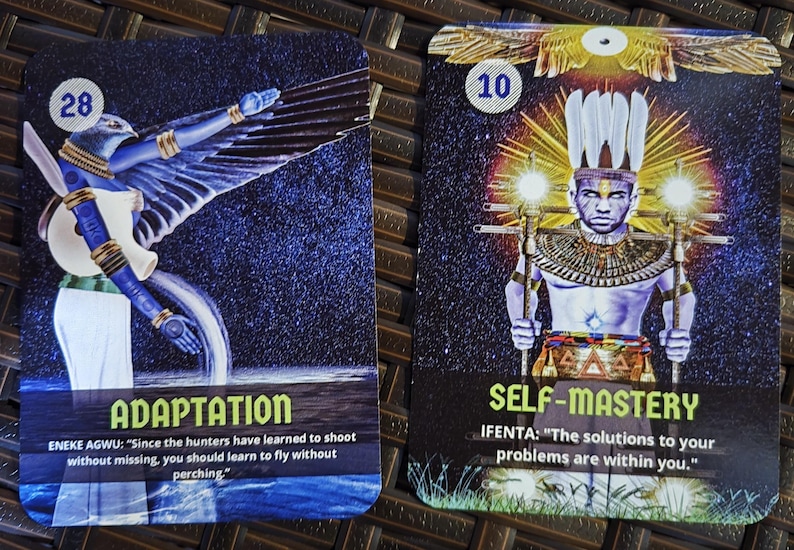 Igbo African Oracle Cards - Daily Living Deck - Etsy