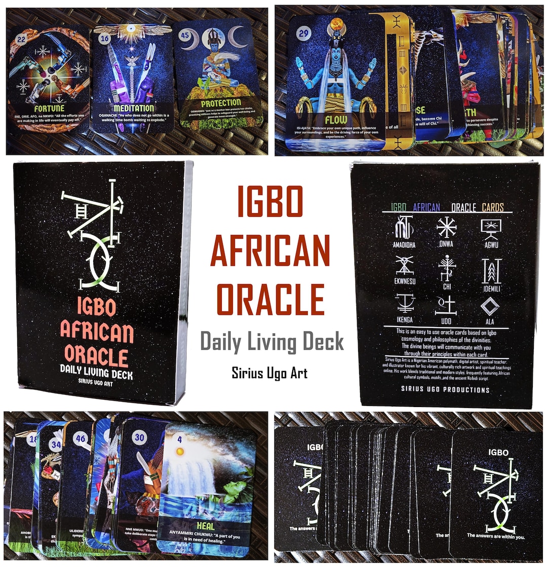 Igbo African Oracle Cards - Daily Living Deck - Etsy