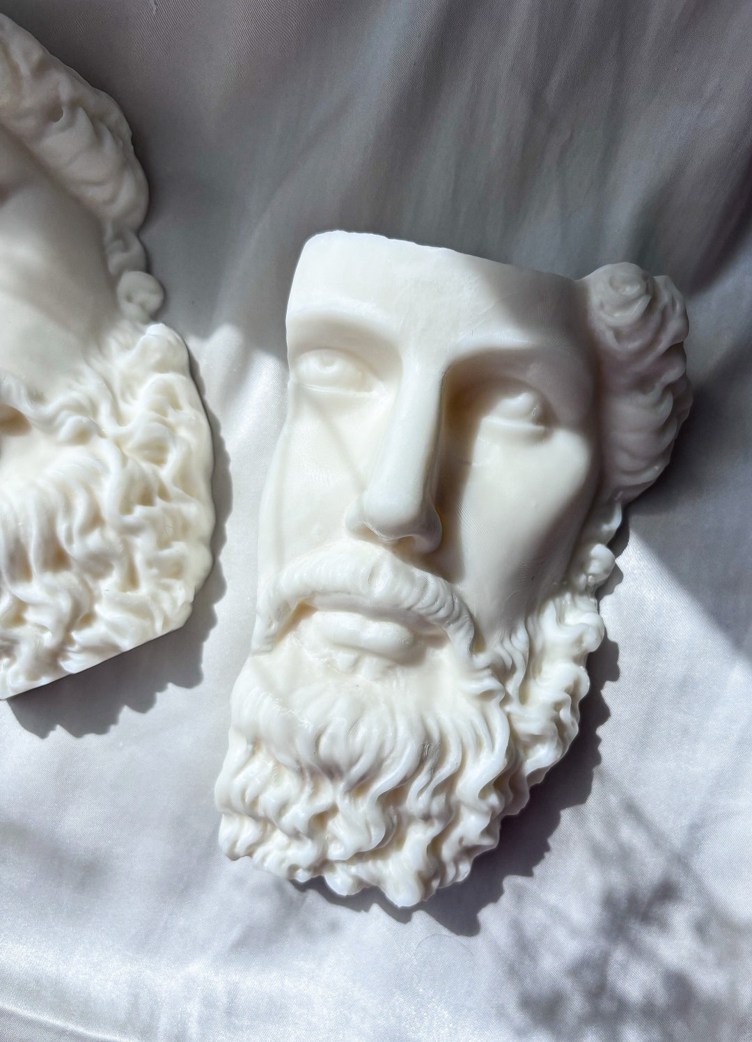 Zeus Sculptural Candle Greek God Mythology Candle Large Soy Candle Home ...