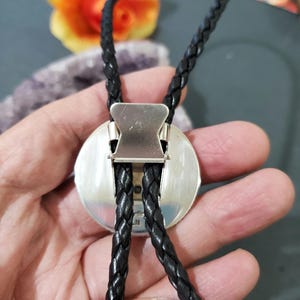 White Buffalo Turquoise Bolo Tie /wild Horse Stone/silver Bolo Tips ...