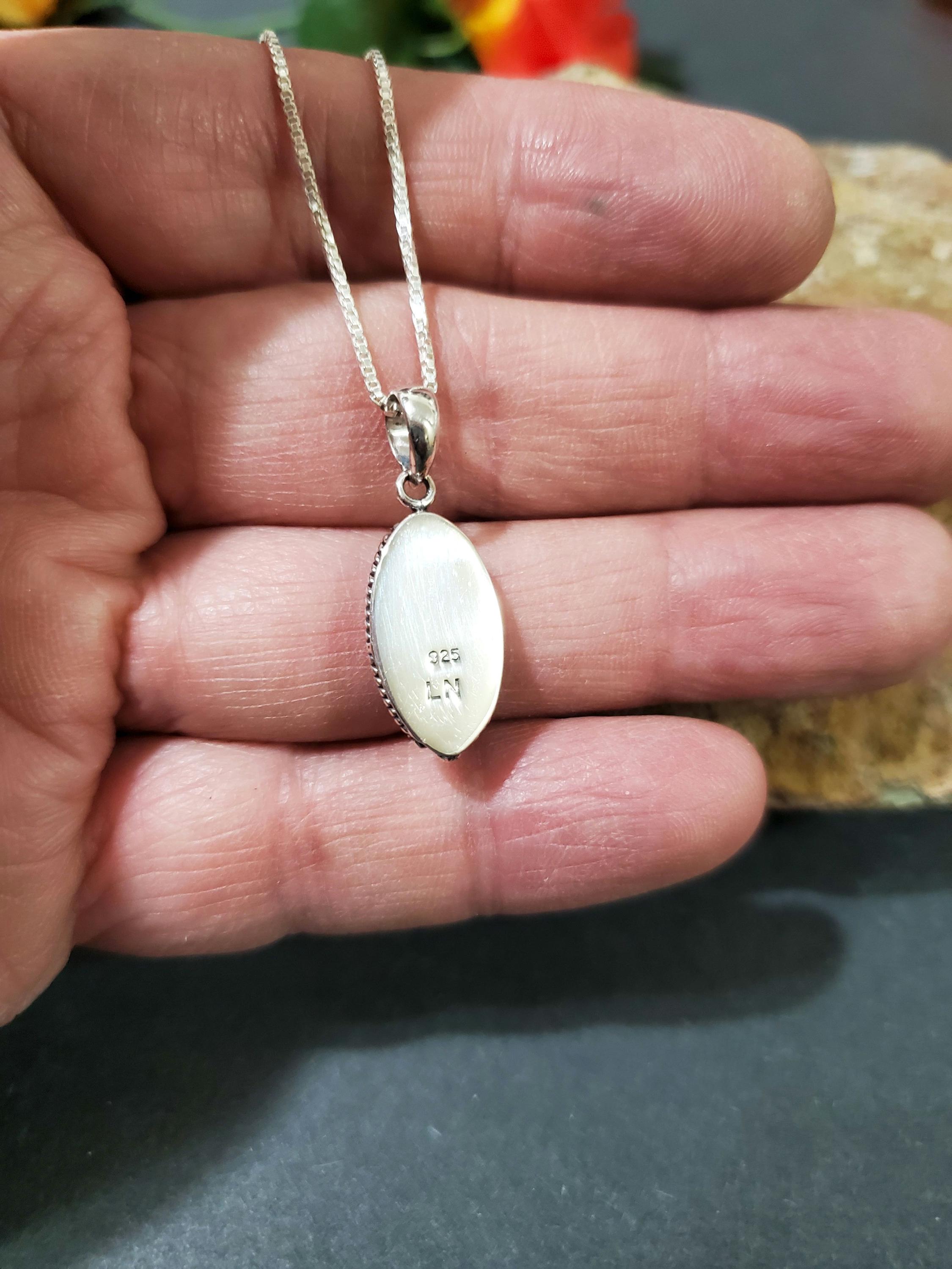 Pink Conch Shell Pendant Necklace/pink Shell Pendant/pink Stone ...