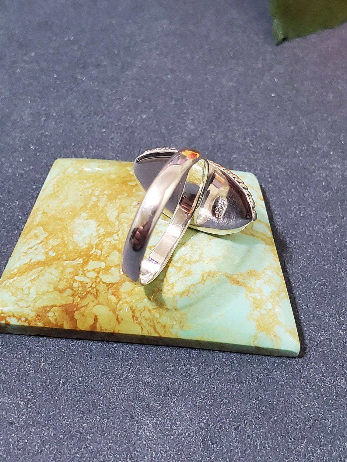 Oval Pink Conch Shell Ring/sterling Silver Queen Conch Shell Ring/conch ...