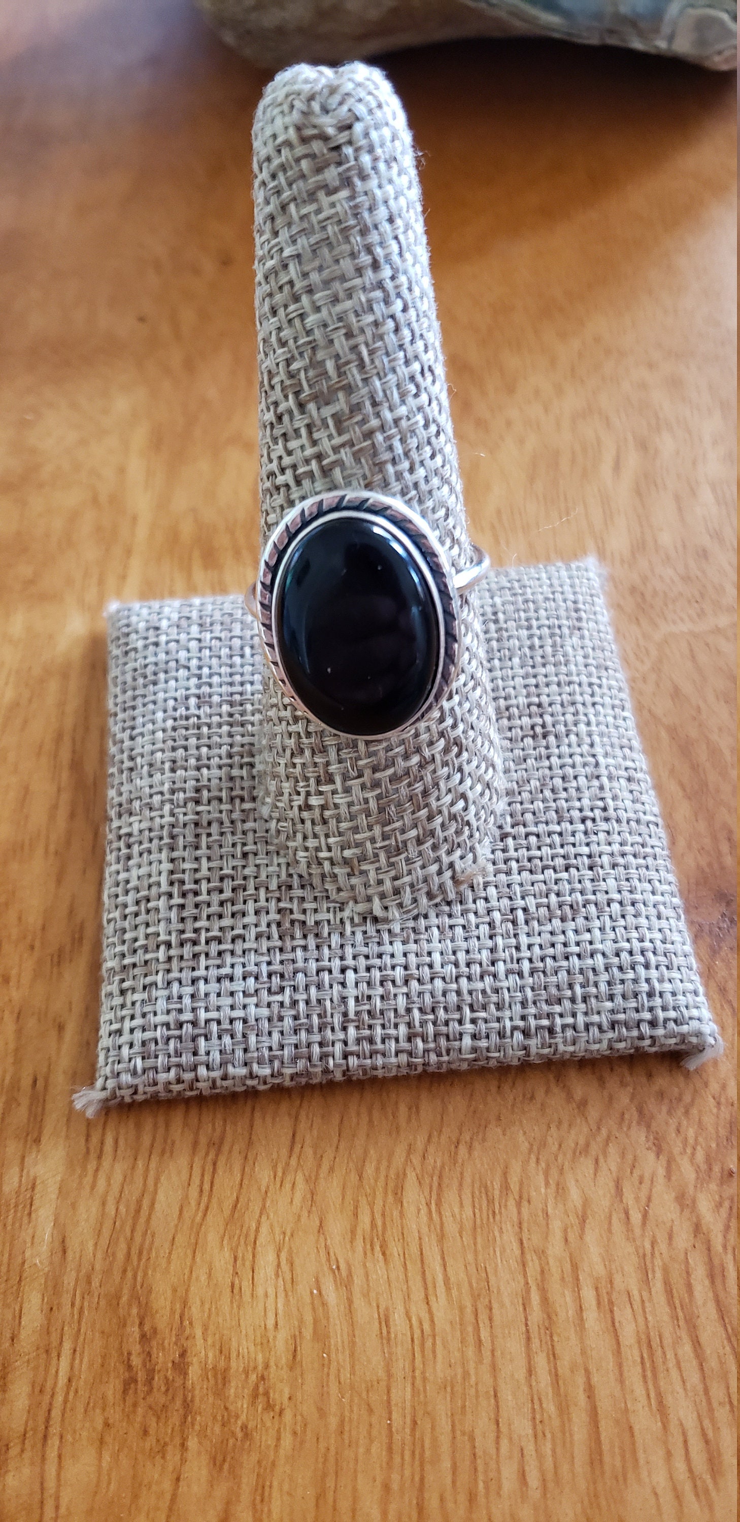 Statement Onyx Ring/Sterling Silver/Made In USA | Etsy