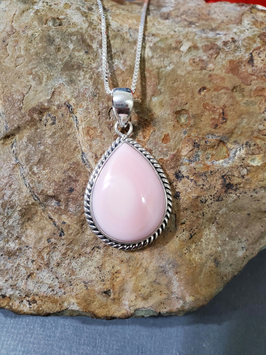 Conch Shell Pendant Necklace/conch Shell Pendant/925 Sterling Pendant ...