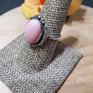 Pink Conch Shell Ring/sterling Silver Queen Conch Shell Ring/conch ...