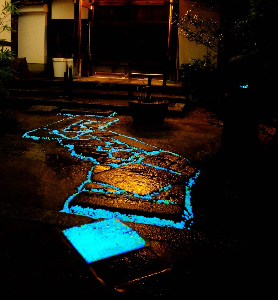 3-8 Premium Glow in the Dark Rocks/glow Aggregates/glow Stones/glow ...