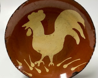 MR Turtlecreek Pottery, Reproduction, Redware, Vintage, Pennsylvania Dutch, Lead Glaze ...