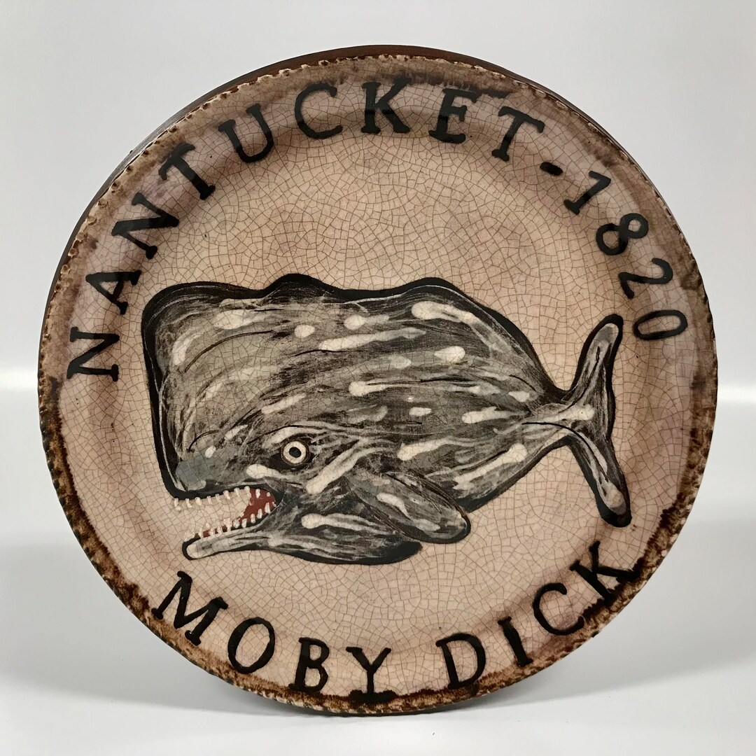 Smith Redware Handcrafted, Slip Plate, Primitive, Folk Art, Made in USA, Crackle Glaze ...