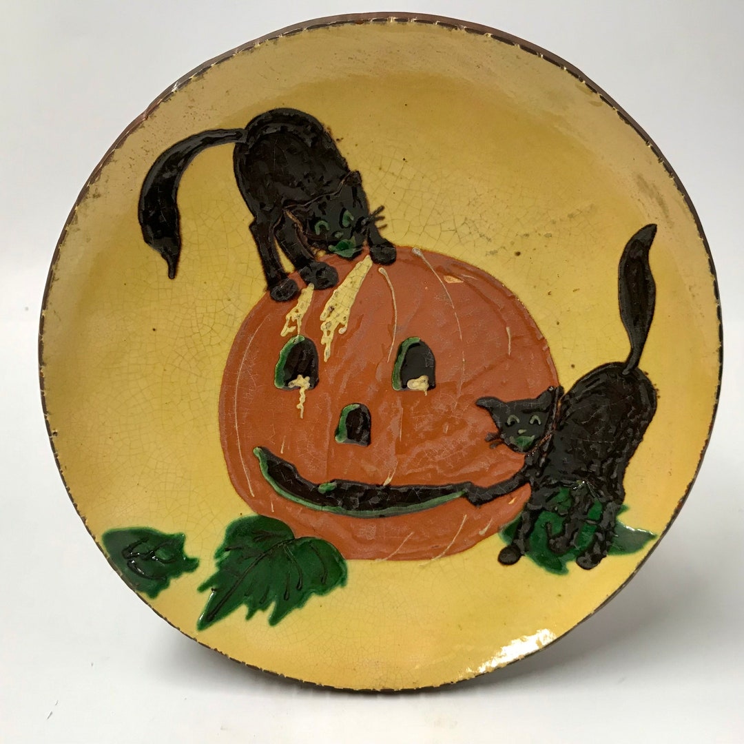 MR - Turtlecreek Pottery, Reproduction, Redware, Vintage, Halloween ...