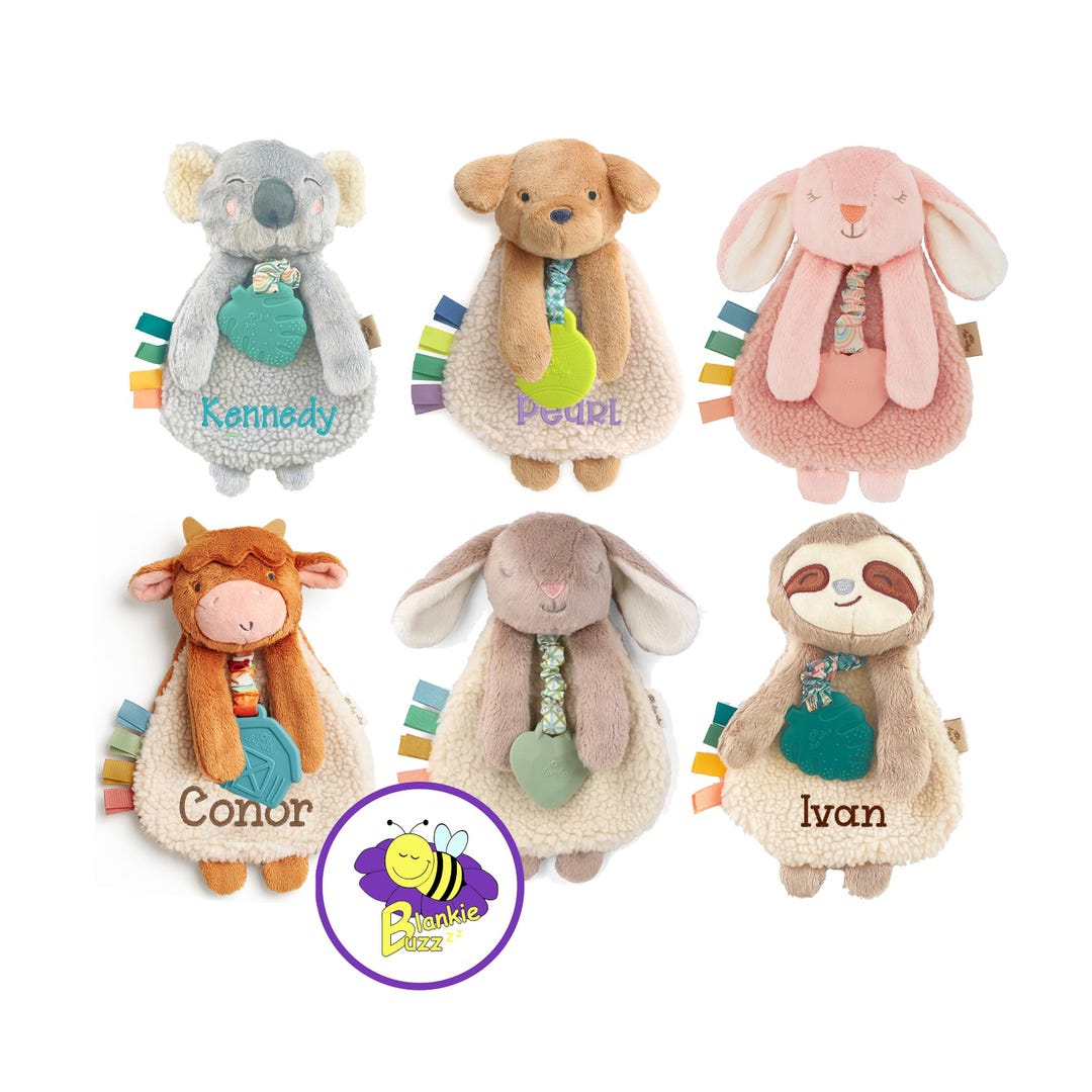 Personalized Baby Lovey Gifts: 6 Unique Baby Name Security Blankets ...