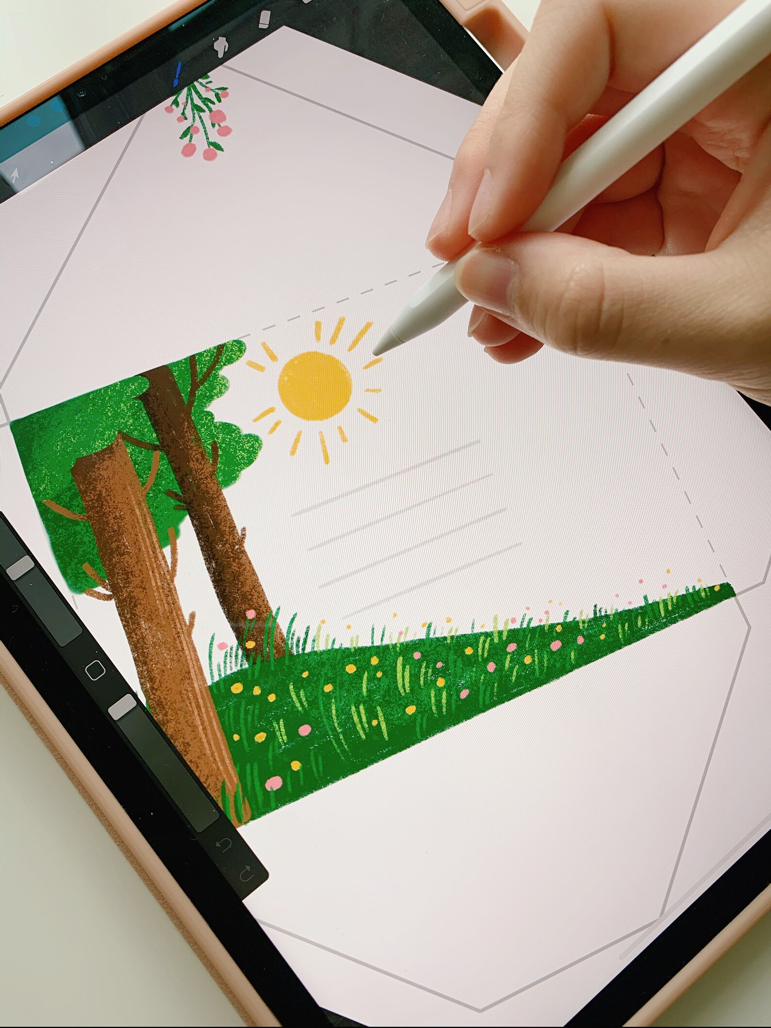 Printable Cute Forest Letter Writing Set Penpal Paper & | Etsy