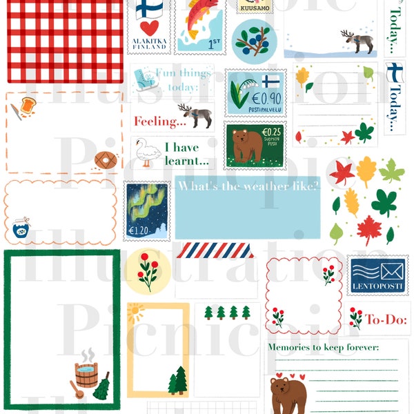 Printable Valentine's Day Letter Writing Set February Penpal Paper ...
