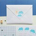 Printable Cloud Sky Letter Writing Set - Penpal Paper & Envelope ...