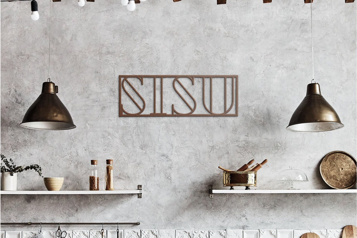 SISU Metal Sign / Finnish Sign / SISU Sign / Finnish Metal Sign ...