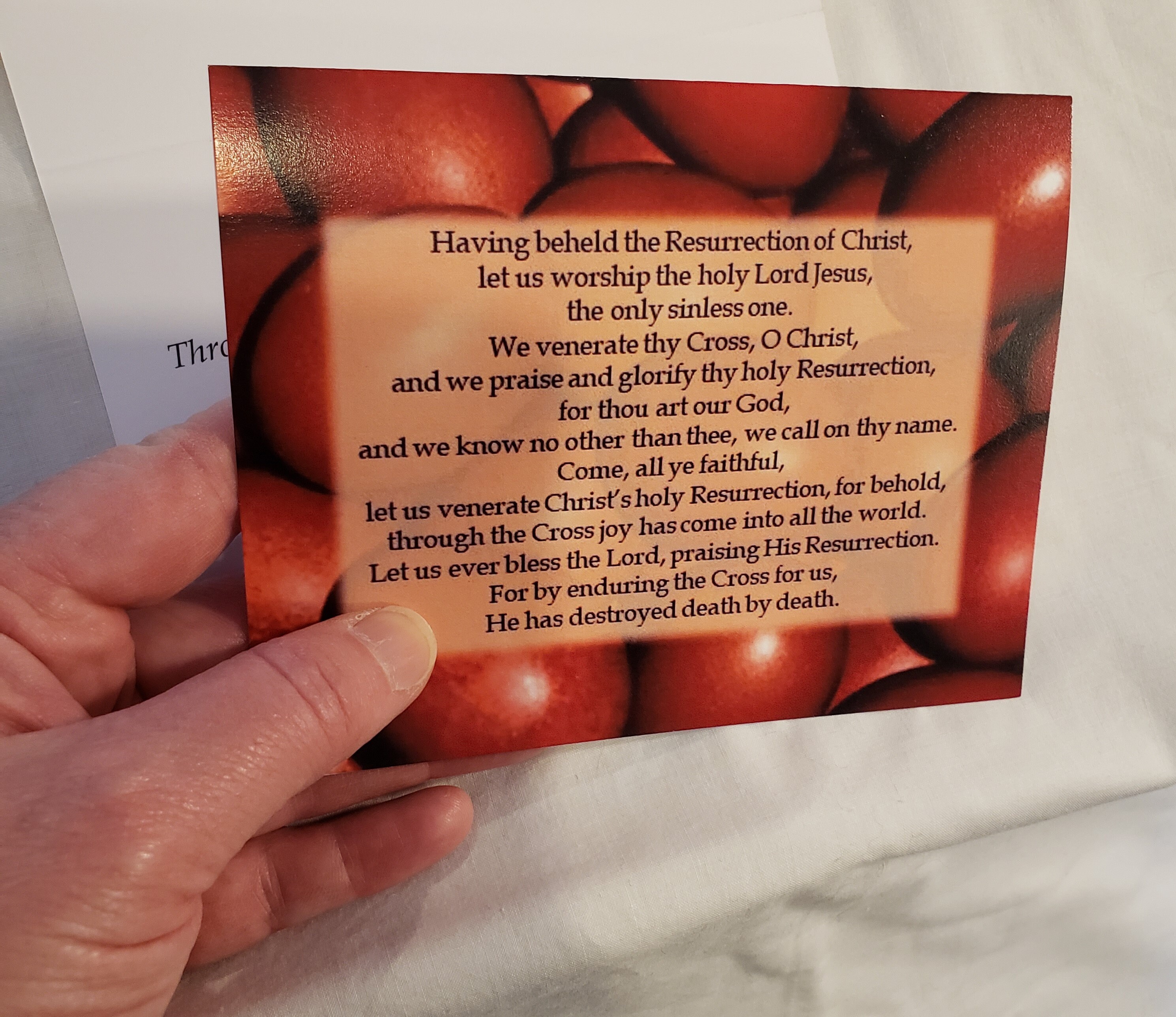 Pascha Card Easter Card Eastern Orthodox Christian - Etsy UK