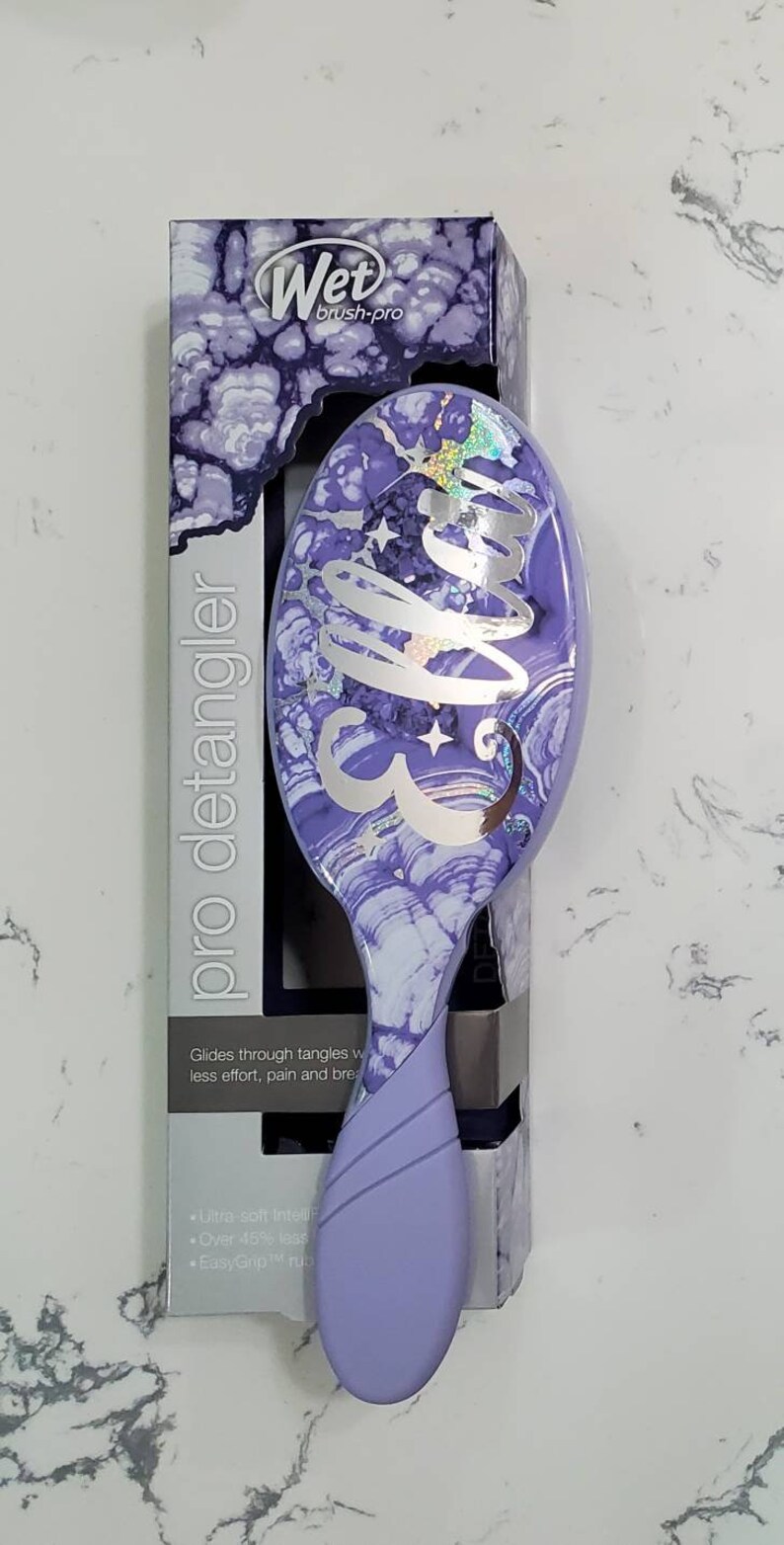 Personalized Wet Brushes - Etsy