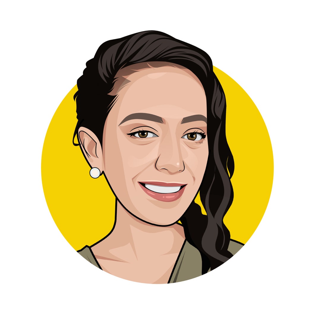 Custom Avatar Cartoon Portrait, Bighead, Caricature for Profile Pics, Gift Idea for Valentine - Etsy