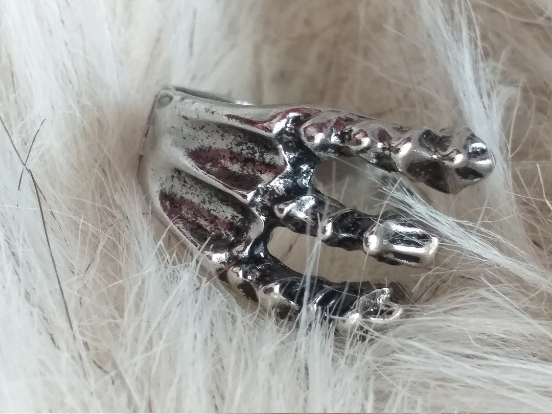 Raven Claw Warrior Ring-norse Vikings Dragon Claws Ring-gothic - Etsy
