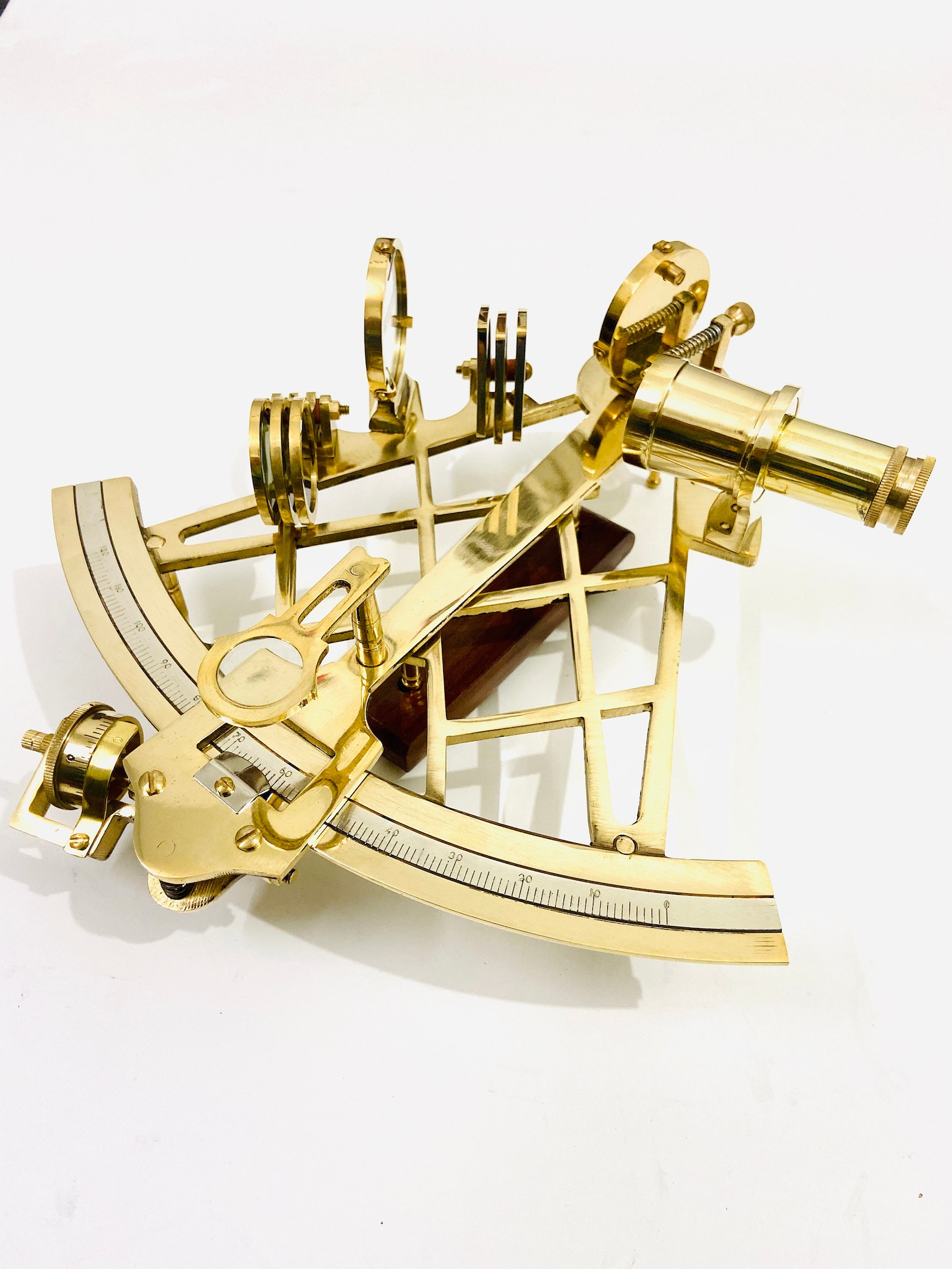 Nautical Brass 11 Sextant Real Sextant Working Sextant Sextant ...