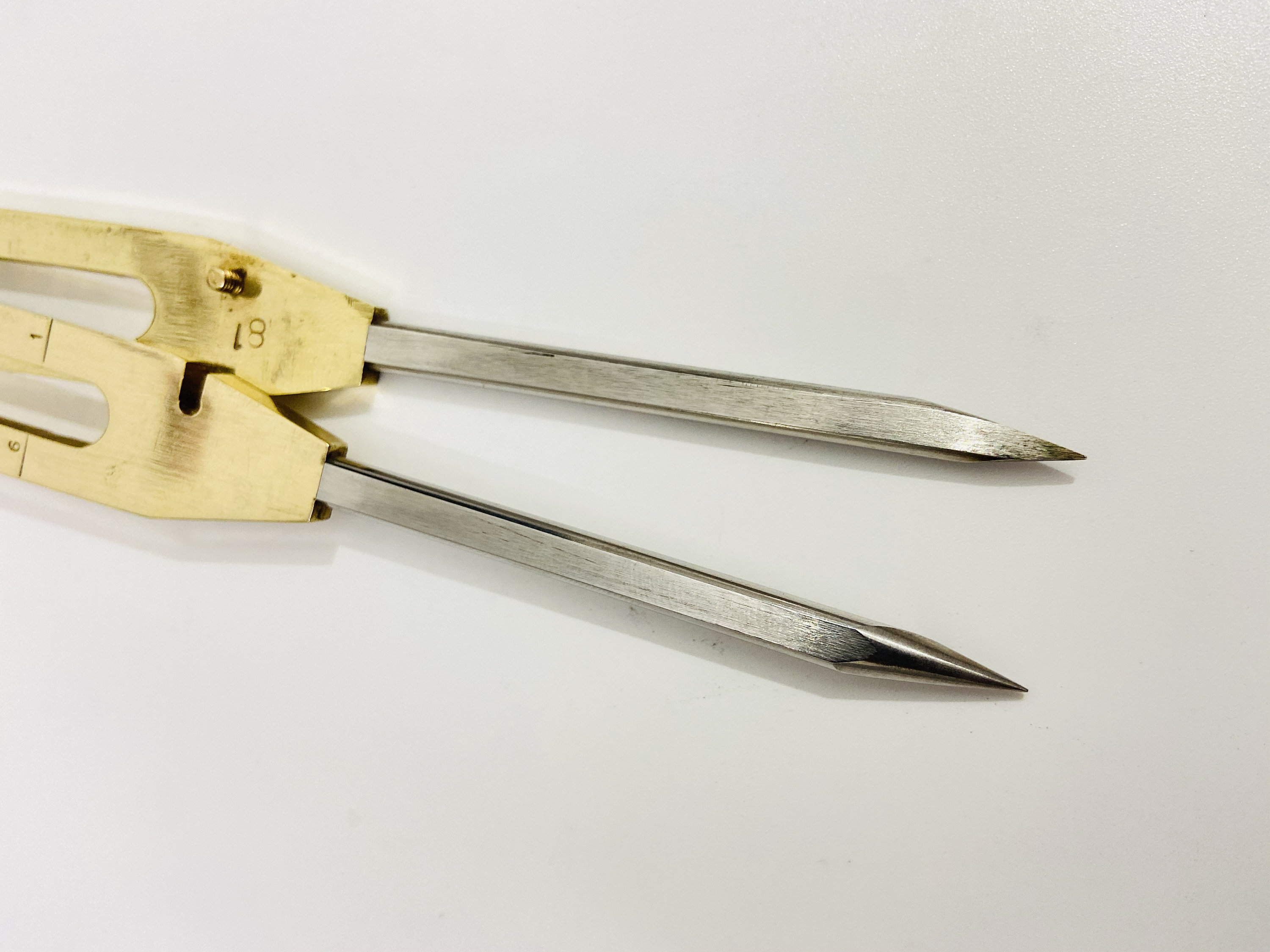 9 Long Brass Divider With Stainless Steel Point With - Etsy UK