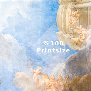 Versailles Paris France Hercules Renaissance Wallpaper Self | Etsy