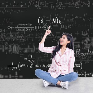 Mathematics and Physics Mathematical Algorithms on Dark Background ...