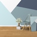 Colorful Trapezoid and Triangle Geometric Shapes Wallpaper Self ...