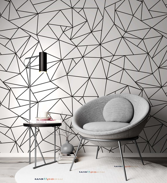 Triangle Geometric Pattern Wallpaper