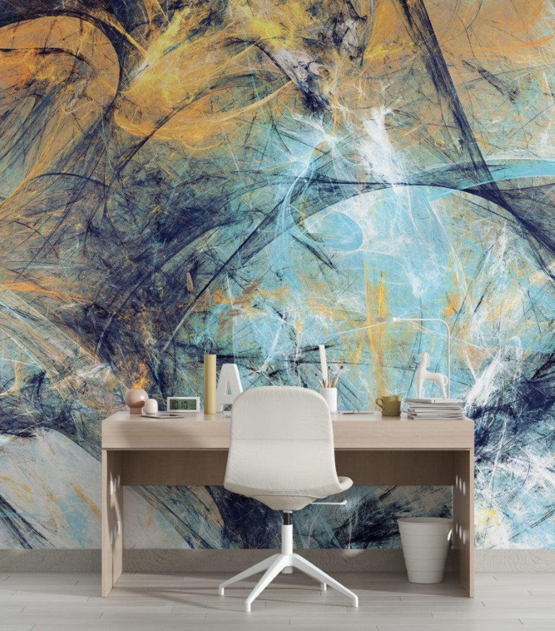 Abstract Colorful Soft Color Modern Futuristic Pattern - Etsy