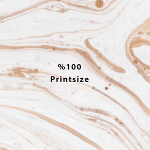 Contemporary Brown Painting Unique Hand Painted Abstract Wallpaper Self ...