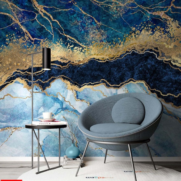 Removable Wallpaper Abstract - Etsy