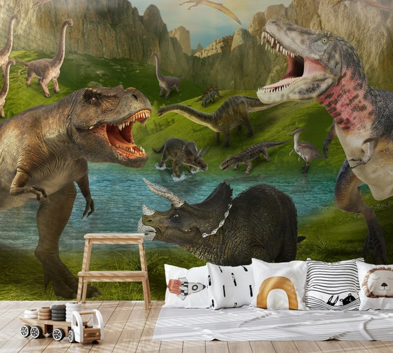 Tyrannosaurus Rex Jurassic Park Behang