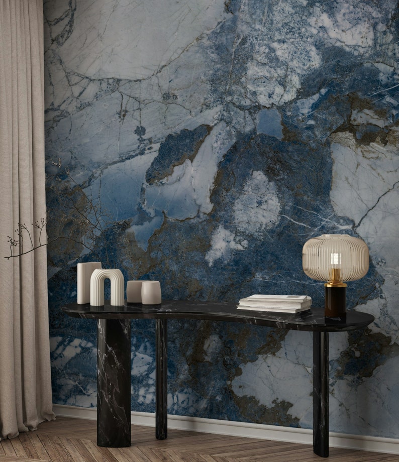 Abstract Marble 3D Wallpaper, Self Adhesive Peel and Stick Wall Mural ...