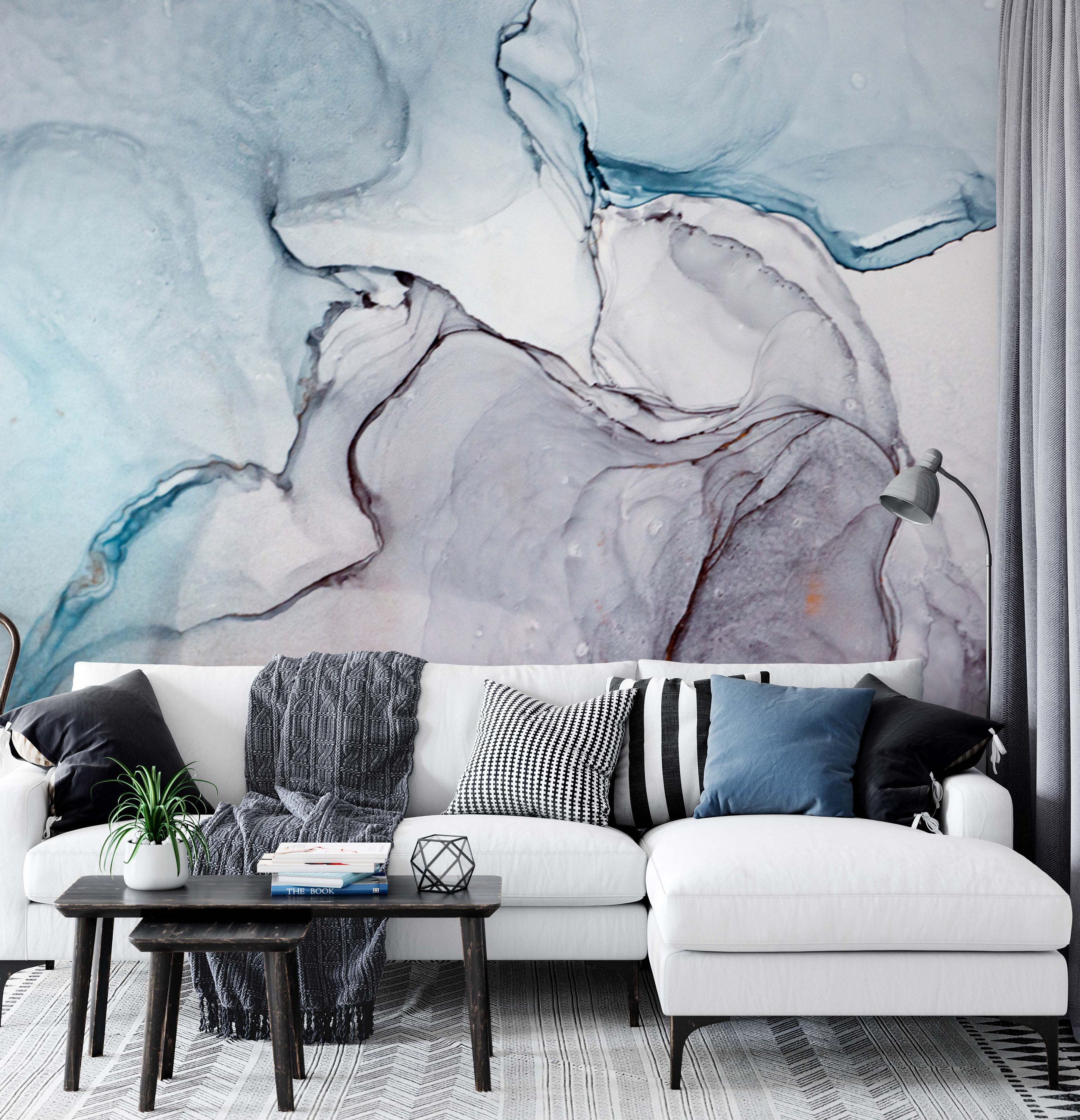 Illustration Ink Paint Abstract Oil Painting Colorful - Etsy