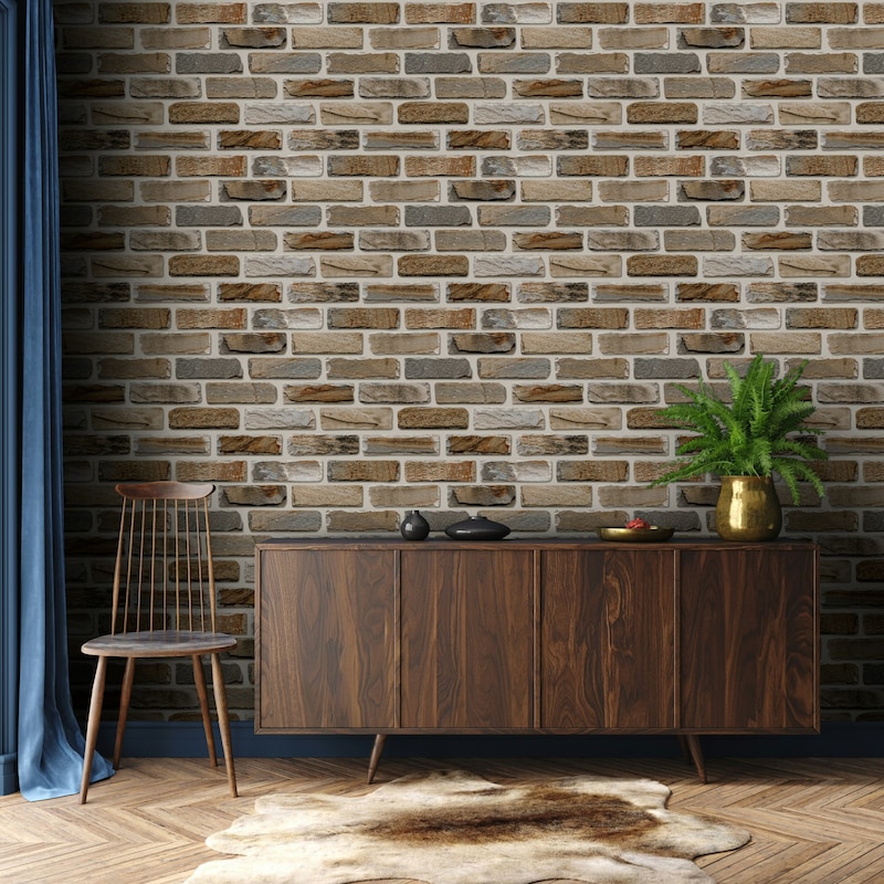 Brick Removable Wallpaper - Etsy