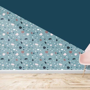 Colorful Trapezoid and Triangle Geometric Shapes Wallpaper Self ...