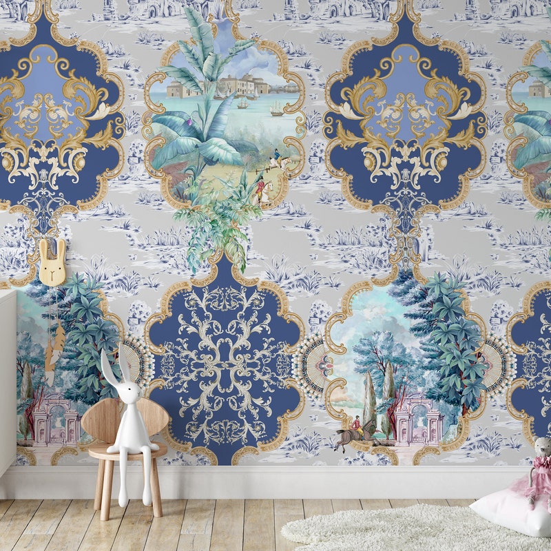 European Wallpaper - Etsy