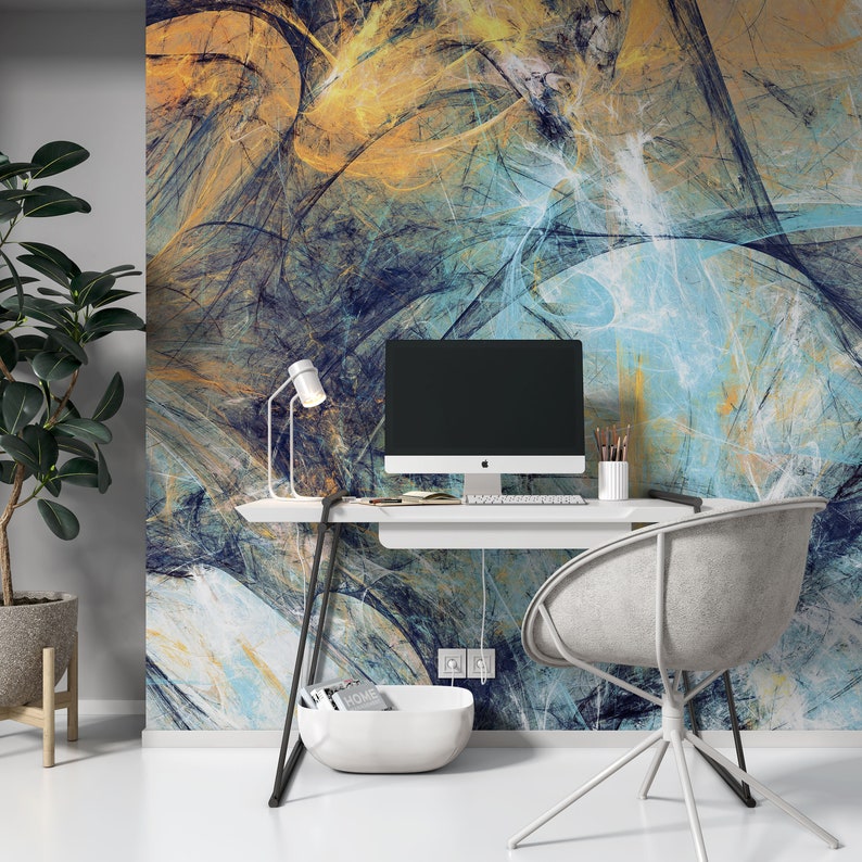 Abstract Colorful Soft Color Modern Futuristic Pattern - Etsy