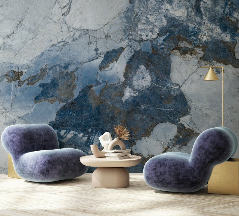 Abstract Marble 3D Wallpaper, Self Adhesive Peel and Stick Wall Mural ...